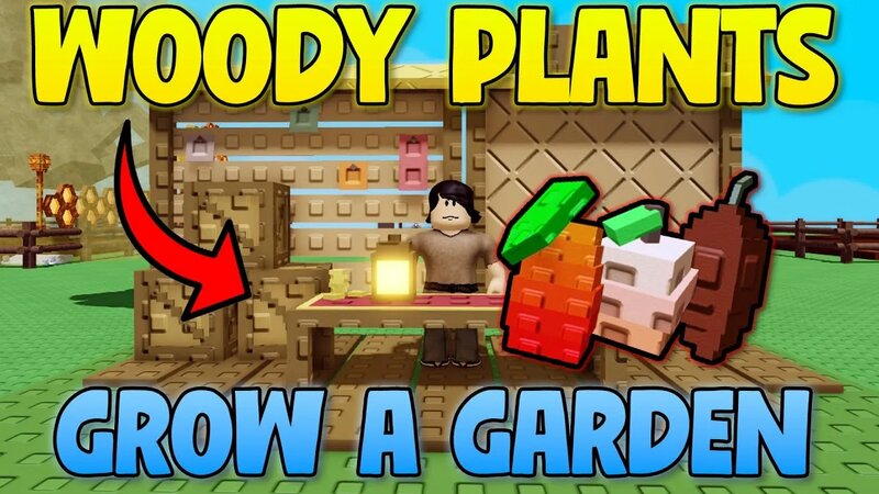 How To Get Woody Plants in Grow A Garden! Beanstalk Woody Plants ...