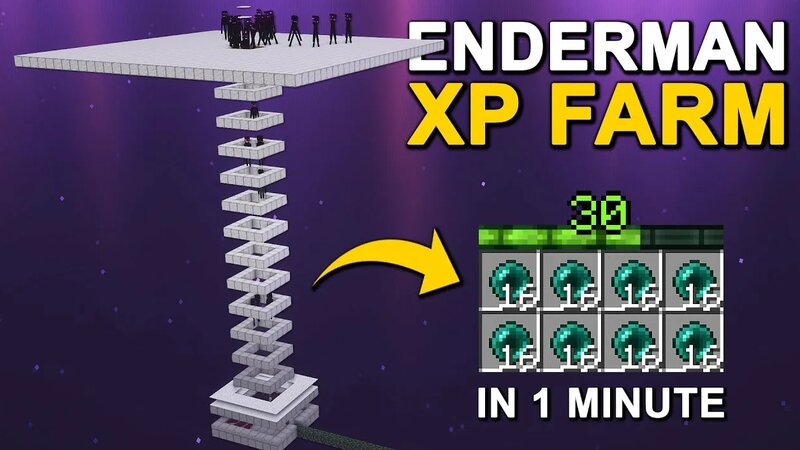 The BEST Enderman XP Farm in Minecraft 1.21.8 (Tutorial) - Yandex Video ...