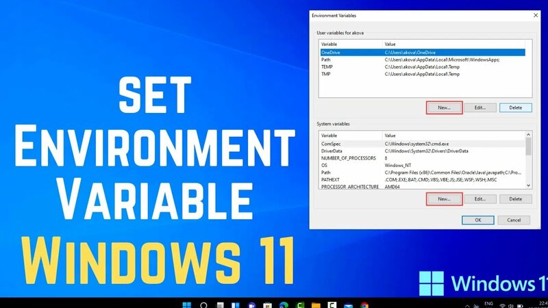 How to Set Environment Variables in Windows 11 - Yandex Video aramada ...