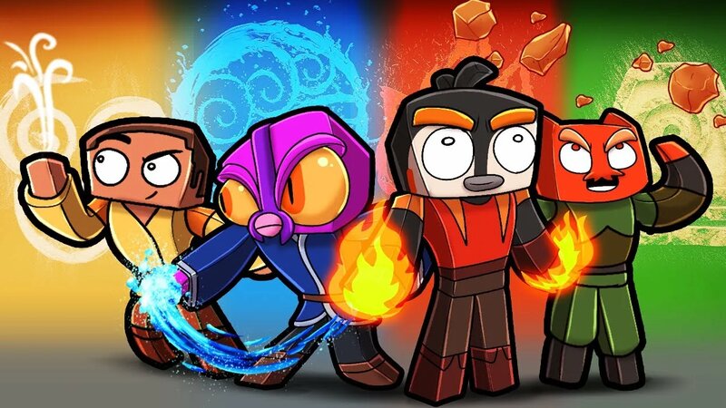 Avatar Skywars in Minecraft! (Avatar Mod)