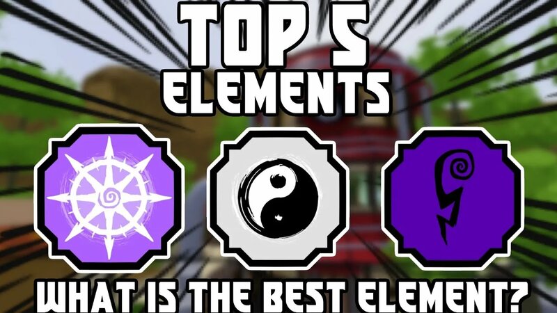 TOP 5 *Elements* In Shindo Life | What Is The Best Element In Shindo ...
