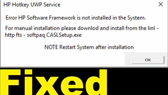hp hotkey support error: 965 video Yandex'te bulundu