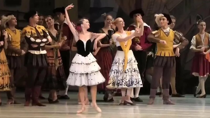 Рената Шакирова и Кимин Ким в балете «Дон Кихот» — Видео от Балет ...