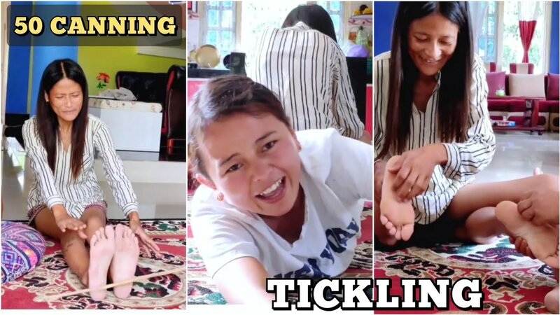 Foot 2 minutes I tickling challenge I funny games I - Смотреть онлайн в ...