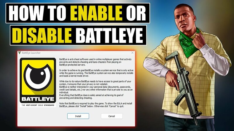 How to Enable or Disable BattlEye Launcher For GTA 5 in 2025 - Смотреть ...