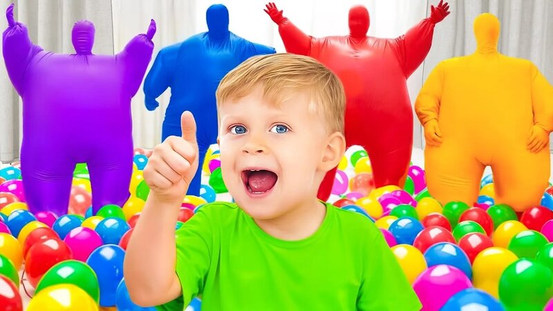 Balloons Cube Adventure for kids - Диана ШОУ — Видео от BabyBoom ...