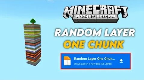 Random layer one chunk for Minecraft pe | best mcpe map 1.20 - Смотреть ...