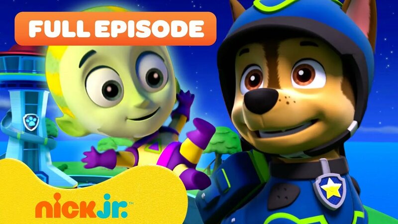 PAW Patrol Pups Meet a Baby Space Alien! FULL Episode | Nick Jr ...