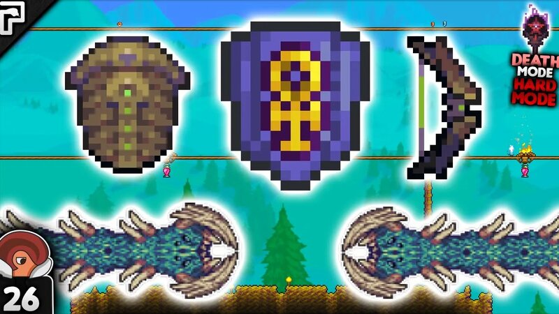 EASY Terraria Ankh Shield! Aquatic Scourge! | Terraria Calamity Mod Let ...