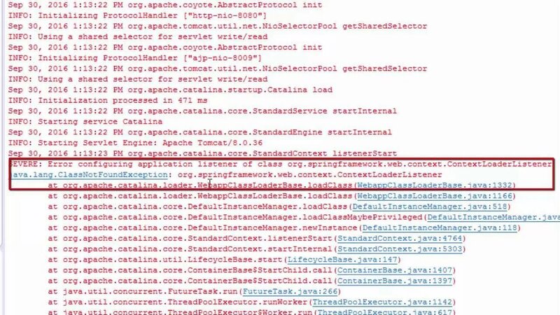 java.lang.ClassNotFoundException: org.springframework - Смотреть онлайн ...