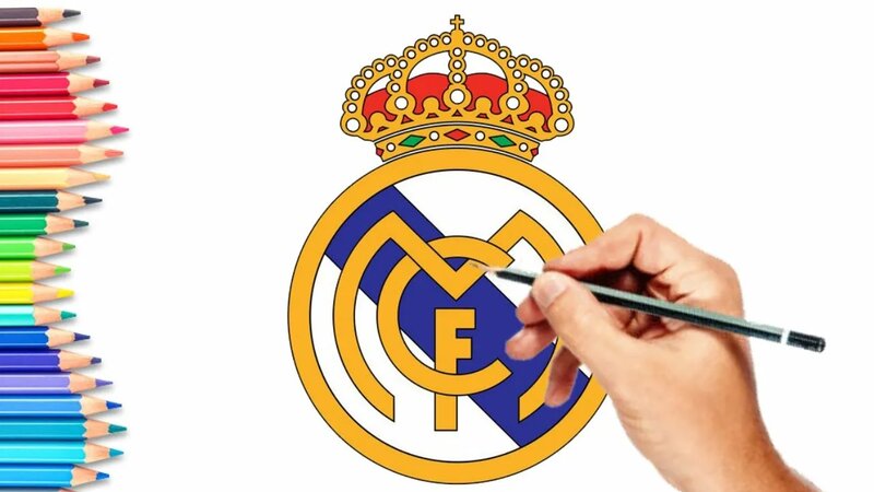 How to draw Real madrid logo | REAL Madrid | Football TEAM - Yandex ...