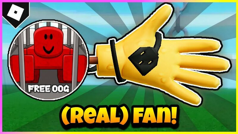 How to Actually get FAN Glove + "FREE OOG" Badge in SLAP Battles ...