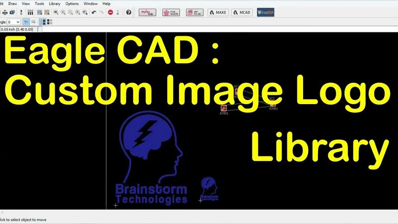 Eagle CAD : Making a Custom Image Logo Library to put on PCB - Yandex ...