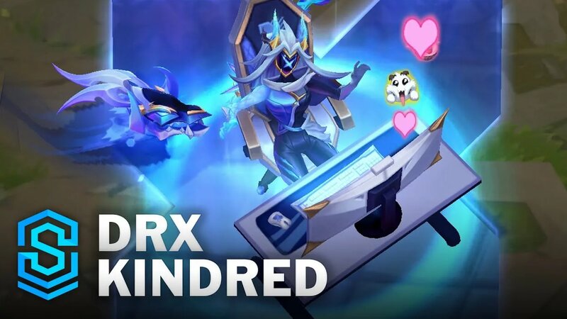 DRX Kindred Skin Spotlight - Pre-Release - PBE Preview - League of ...