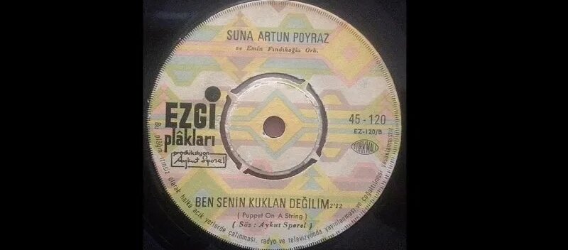 Suna Artun Poyraz - Ben senin kuklan değilim 1968 (sesi iyi, plak ...