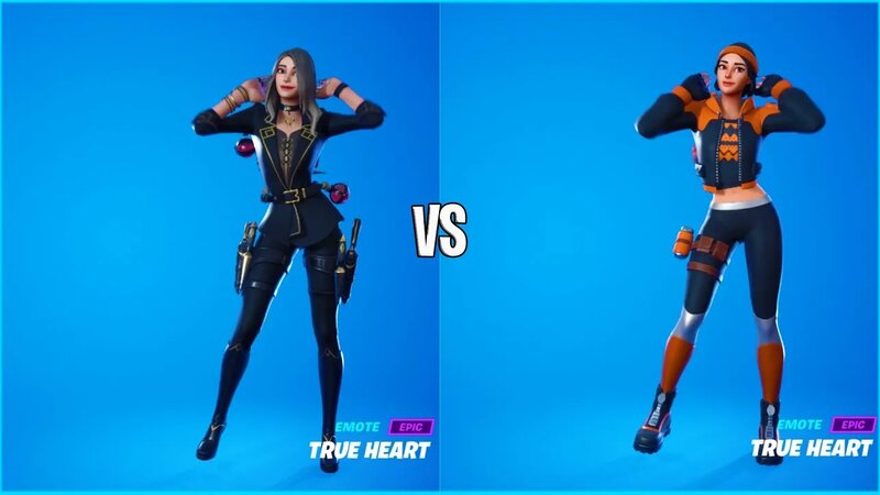 Victoria Saint skin Vs Sagan skin Showcase [ Emote Fight ] | Fortnite