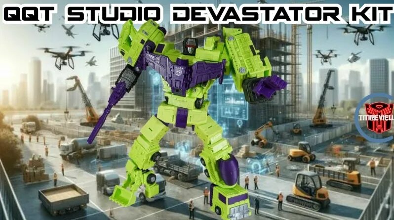 QQT Studios Liberation Upgrade Kit for Studio Series Devastator — Видео ...