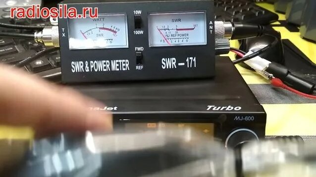 Настройка КСВ антенны с помощью SWR-171 - Смотреть онлайн в поиске Яндекса по Видео