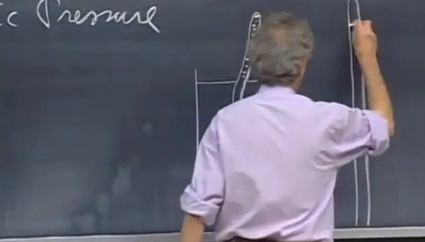 MIT Prof.Walter Lewin( Fluid Mechanics, Hydrostatics, Pascal's ...