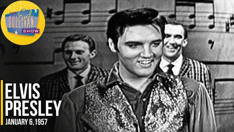Elvis Presley "Don't Be Cruel" (January 6, 1957) on The Ed Sullivan ...