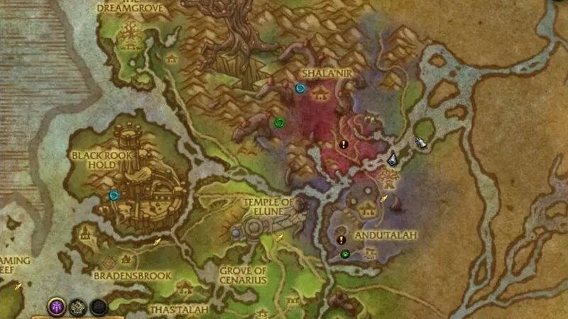 Where is Mistvale WoW Explore Val'Sharah Legion - Смотреть онлайн в ...
