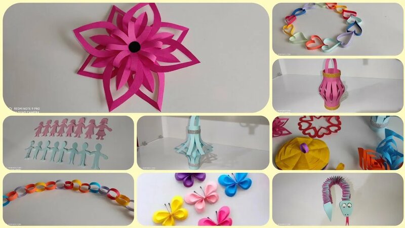 Kağıttan Neler Yapılır/Origami/ Kağıttan Etkinlikler