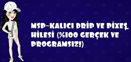 Msp~ kalıcı drip ve pixel hilesi! / (%100 gerçek ve programsız!)/ 2020 ...