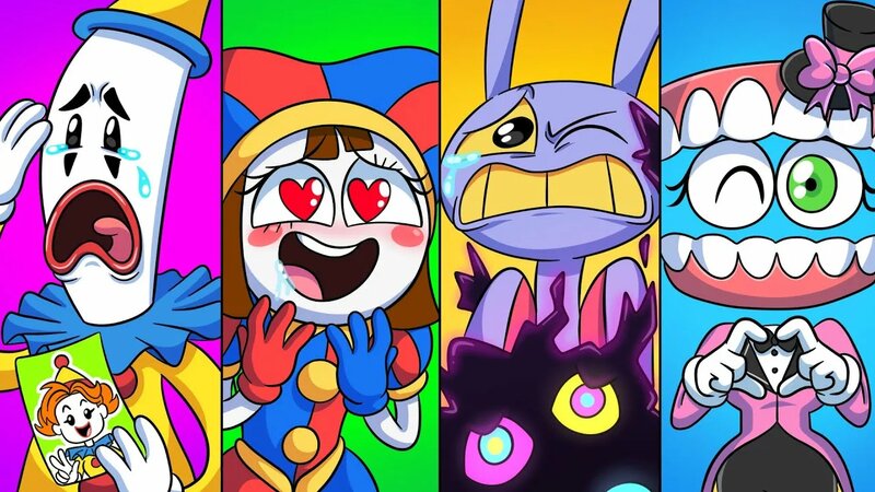 20 amazing digital circus unofficial animation compilation - Yandex ...