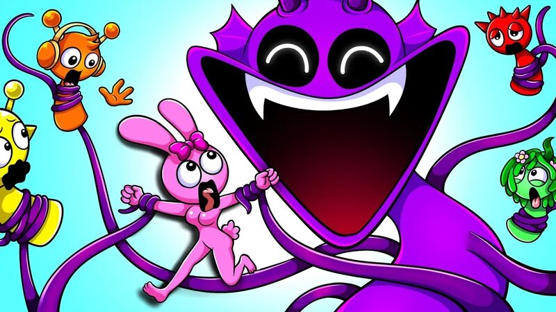 Суперсемейка Спрунки - Дюрпл - Монстр!? | Анимация Суперсемейки Спрунки ...
