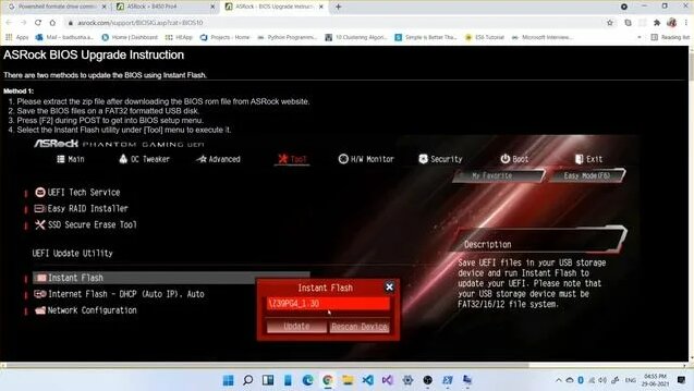 How to update BIOS? AsRock motherboard BIOS update to the latest ...