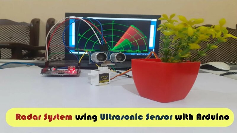 Radar system using ultrasonic sensor with Arduino - Yandex Video ...