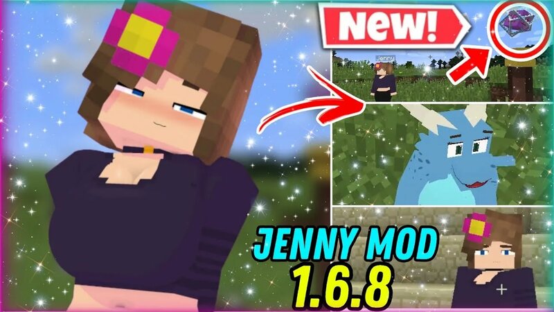 Jenny Mod 1.6.8 New Version Gameplay / Minecraft Jenny MOD 1.12.2 ...