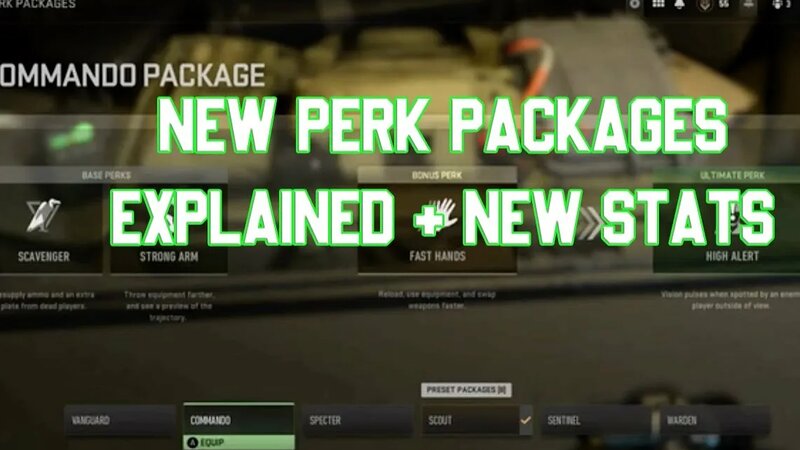 Warzone 2 perk packages explained + new stats walkthrough - Call of ...