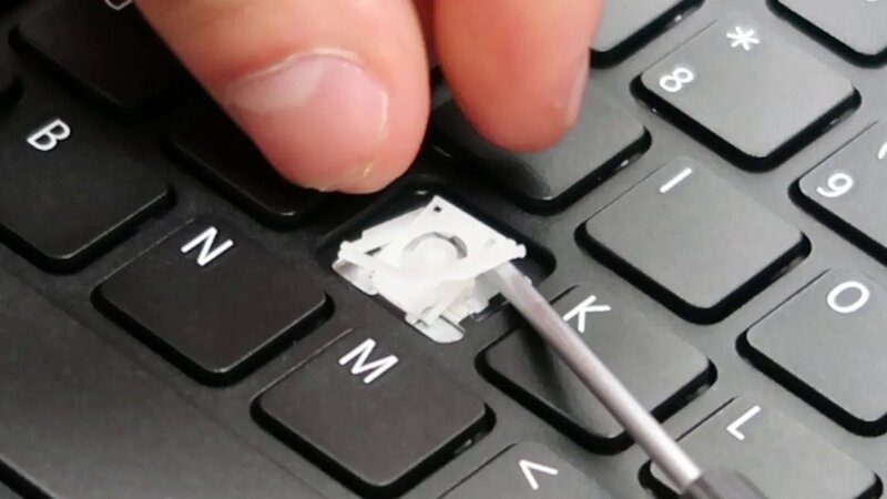 How To Fix / Replace Acer Aspire 3 Keyboard Key - Normal Sized Letter ...