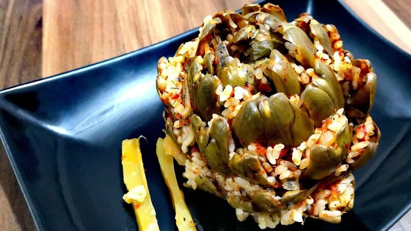 Yöresel yemek - zeytinyağlı enginar dolması - Yandex Video aramada ...