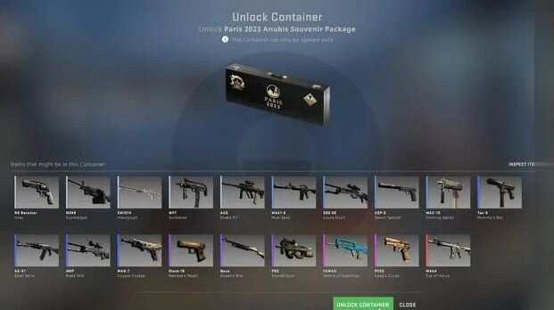 CS GO Anubis Souvenier Packages Opening (Blast.tv Paris Major 2023 ...