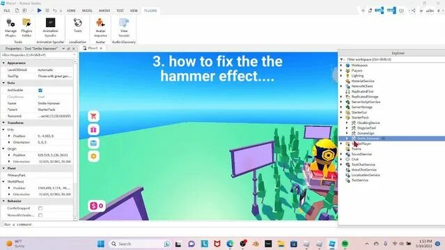 How to fix [ Smite,10m effect and mini hammer] PLS Donate Modded ...