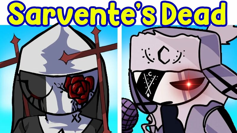 Friday Night Funkin' - Monochrome but Sarvente is Dead (Ruv & Sarvente ...