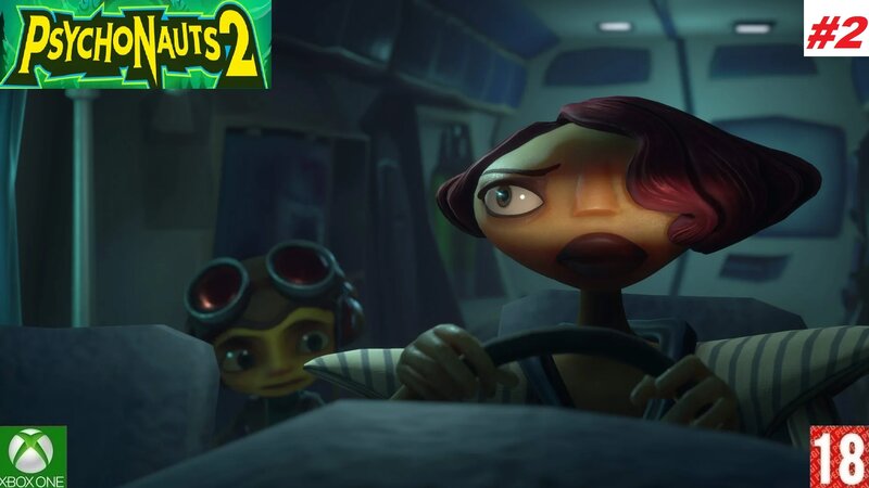 Psychonauts 2 (Xbox One) - Прохождение #2. (без комментариев ...