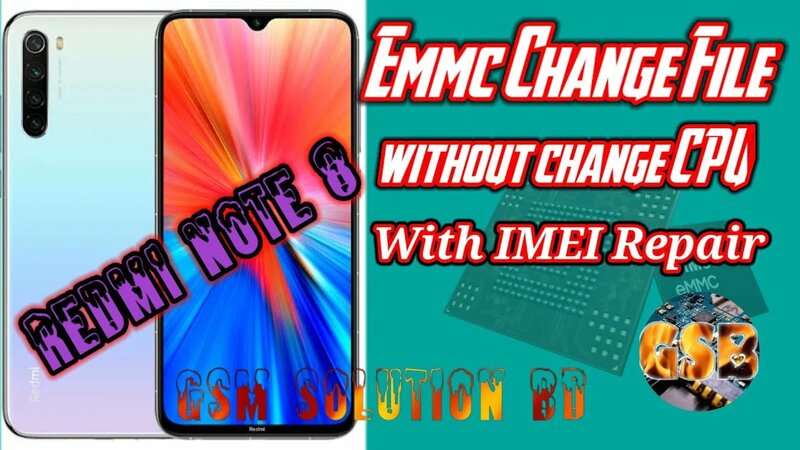 Redmi note 8 emmc change without change CPU. With imei repair - Yandex ...