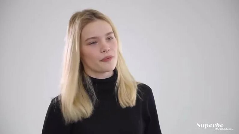 Superbe models casting anna lisa video