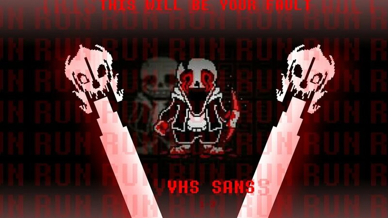 Undertale - VHS! Sans Fight Full - 1 - 3 Phases - Смотреть онлайн в ...