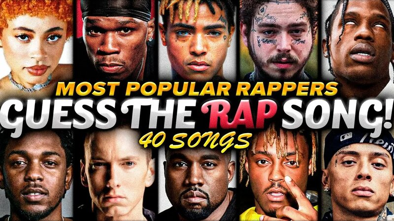 Guess THE RAP SONG - Most Iconic RAP Songs Ever | Music Quiz - Смотреть ...