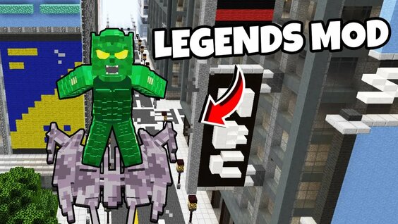 minecraft legends mods: 1 bin video Yandex'te bulundu