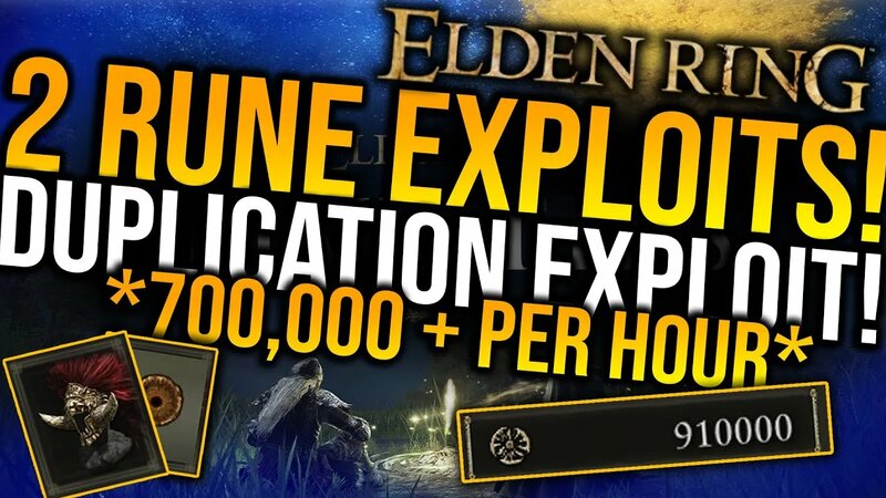 Elden Ring Exploit! EASY Runes! Duplication Glitch! Level Up Fast! 700K ...