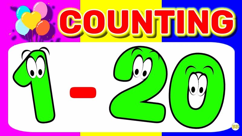 Learn to Count 1-20 with Me | Learn 1 to 20 Counting in English ...