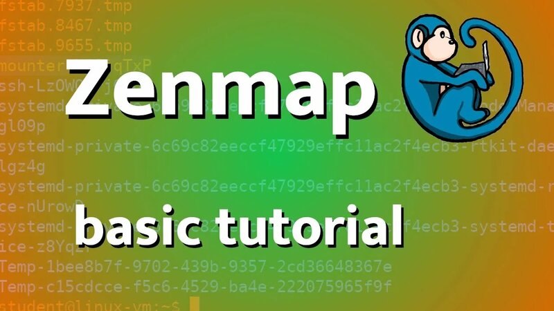 Zenmap basic tutorial - GUI frontend to Nmap - Смотреть онлайн в поиске ...