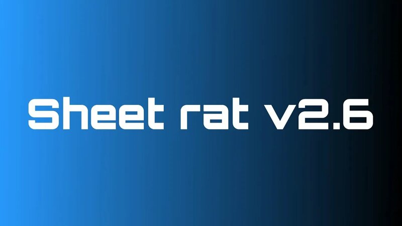 Полный ГАЙД по Sheet rat v2.6 | Туториал на ратку и Билды - Смотреть ...