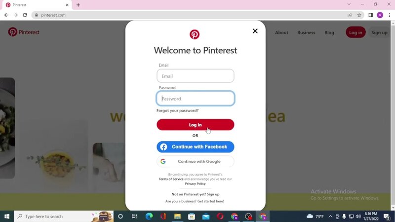How to Pinterest Login? Pinterest Desktop Login Helps 2022 | Pinterest ...