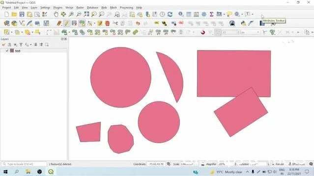 how to create a proper circle and rectangle in QGIS| Shape Digitizing ...